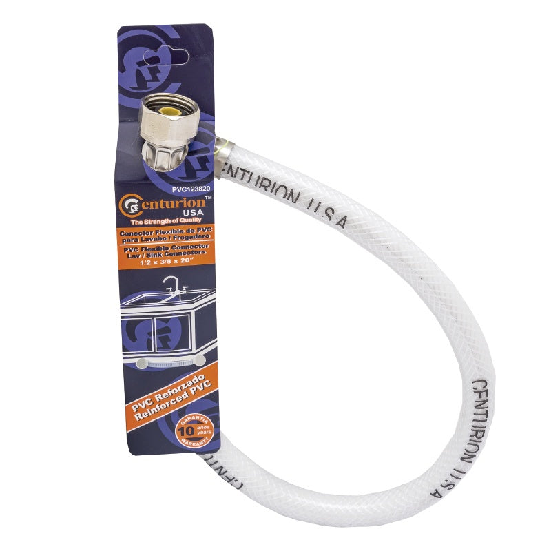 Centurion 20" Braided Basin Flex Hose 1/2"x3/8" PVC123820 — Total ...