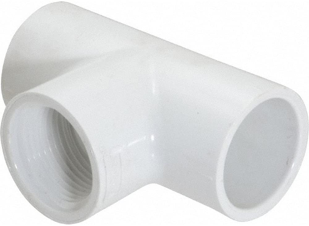 1/2" PVC Threaded Tee — Total Hardware & Supplies