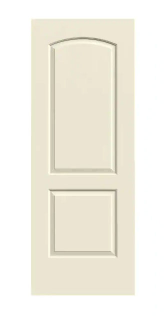 Jeld-Wen Continental 24" x 80" 2 Panel Molded Interior Primed Door 211 ...