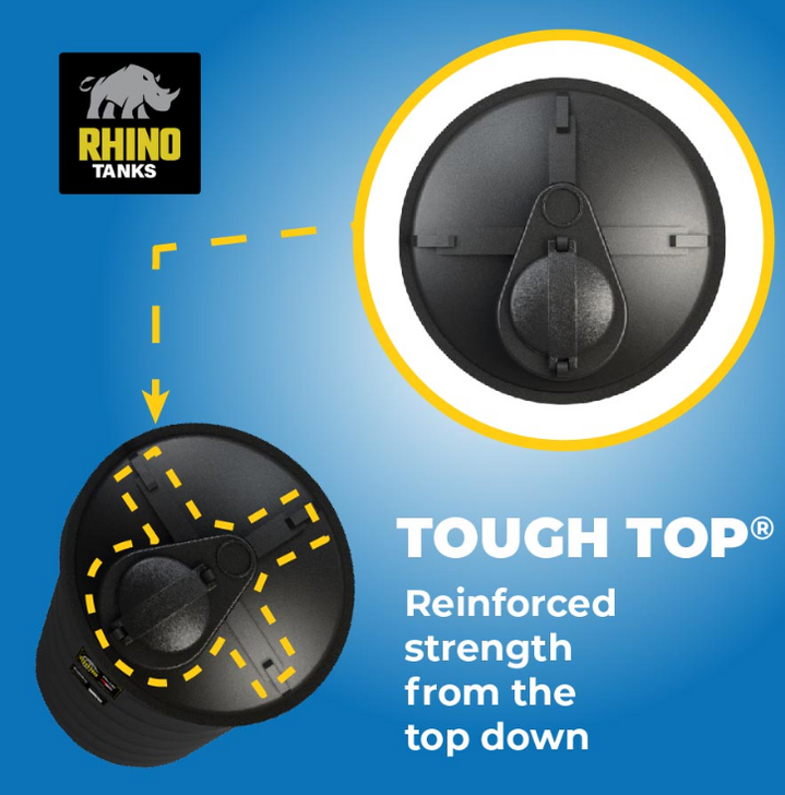 Rhino 1000 Gallon Water Tank — Total Hardware & Supplies