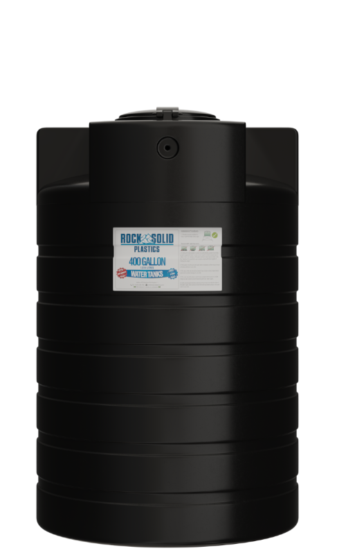 Rock Solid 400 Gallon Water Tank RSWT400 — Total Hardware & Supplies