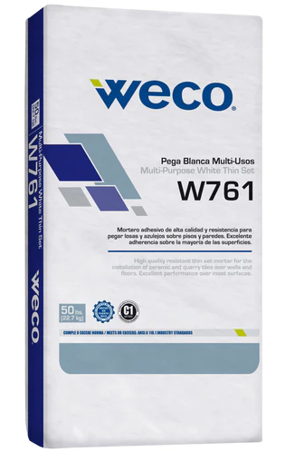 Weco Wall & Floor White Thinset 50lbs W-761 — Total Hardware & Supplies
