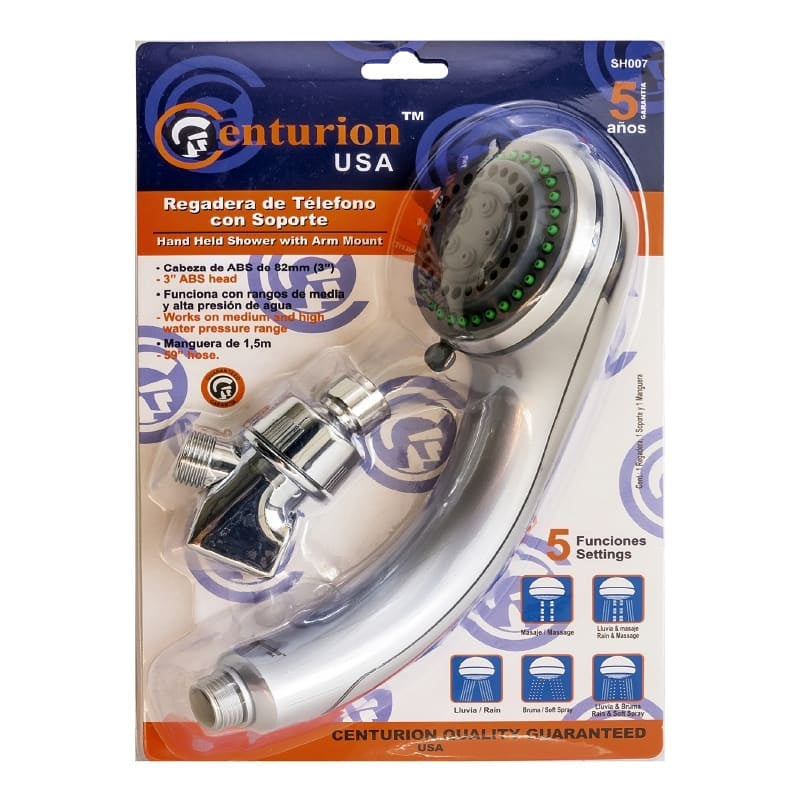Centurion Hand Held Shower w/Arm Mount SH007 — Total Hardware & Supplies