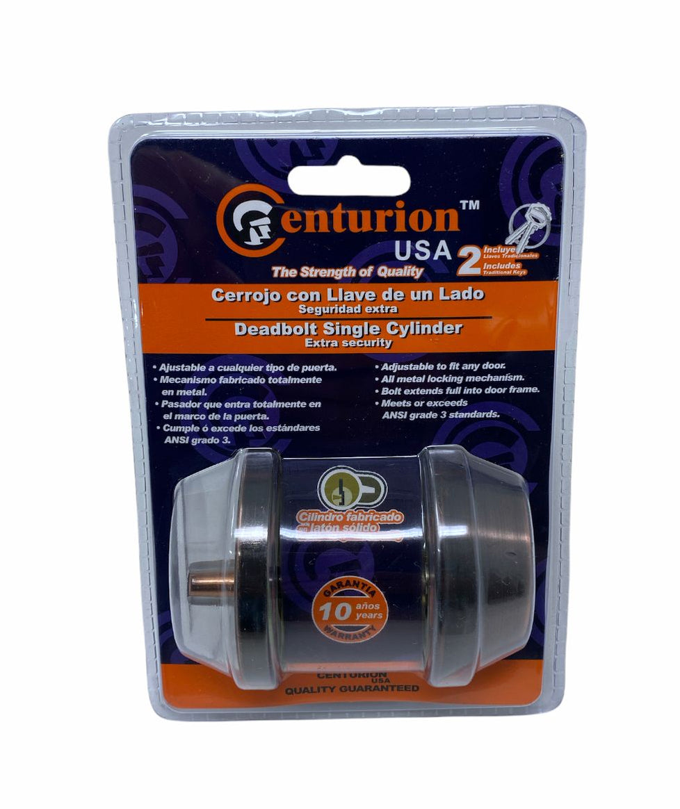 Single Deadbolt Lock — Total Hardware & Supplies